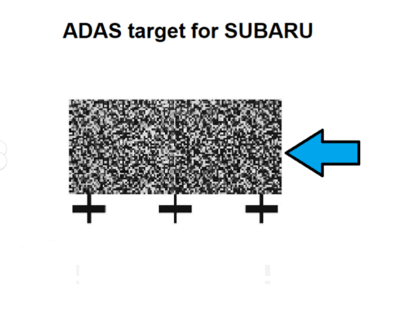 Subaru eyesight ADAS calibration target board-DIGITAL PATTERN ONLY ...