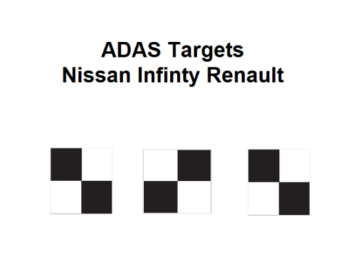 Nissan Renault Infiniti RCW ADAS calibration targets-DIGITAL PATTERNS ...